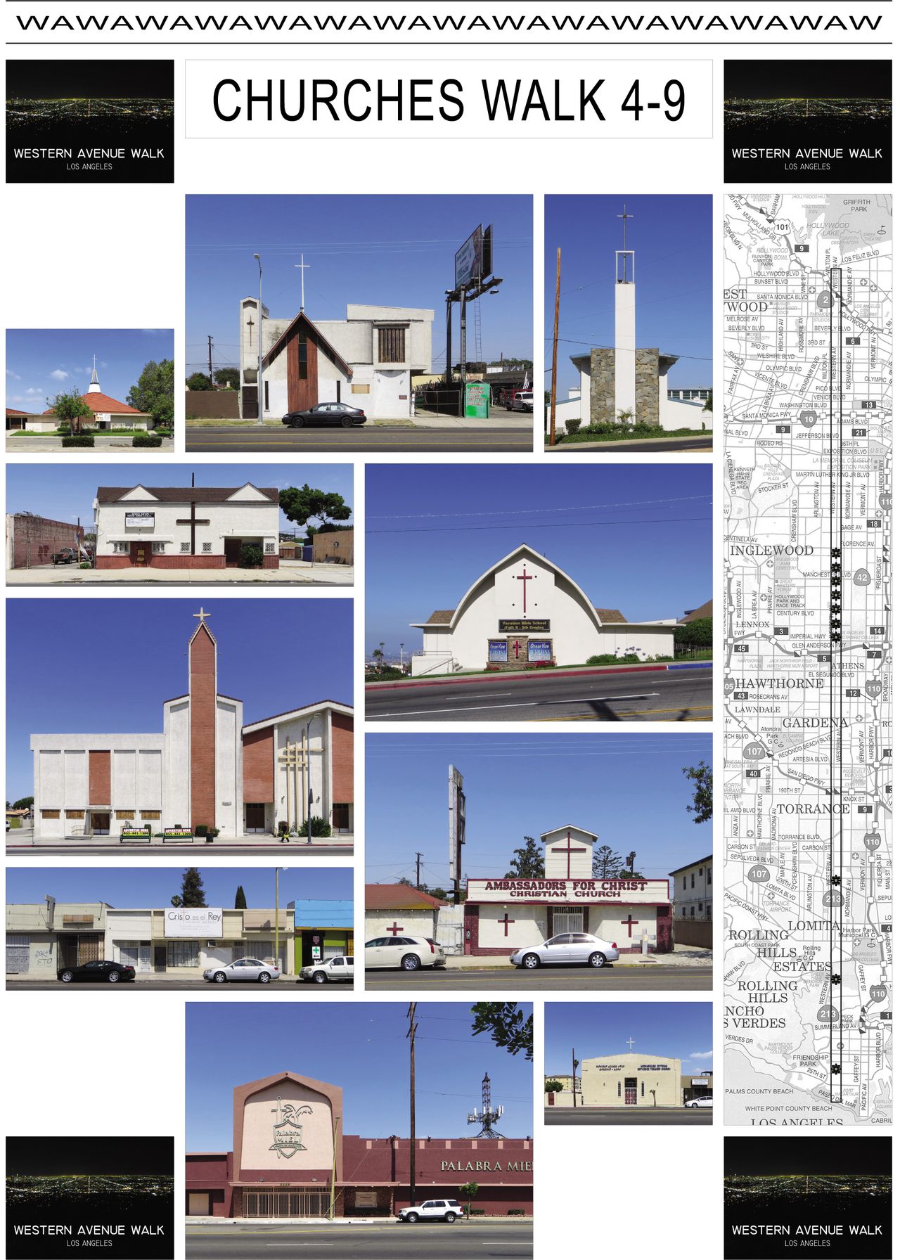 Churches Walk 4-9 - WAW - WesternAvenueWalk - Los AngelesWAW ...